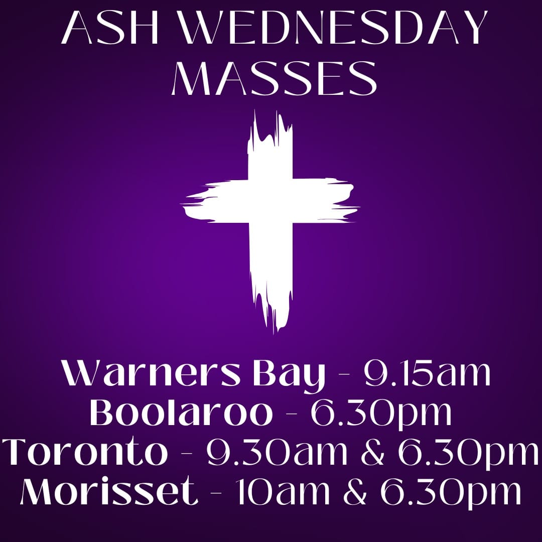 Ash Wednesday Masses - St Joseph's Parish Toronto